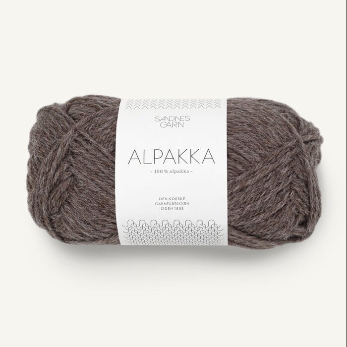 2652 Medium Brown Heather | Alpakka – STATEMENT JUNKIE YARN CO.