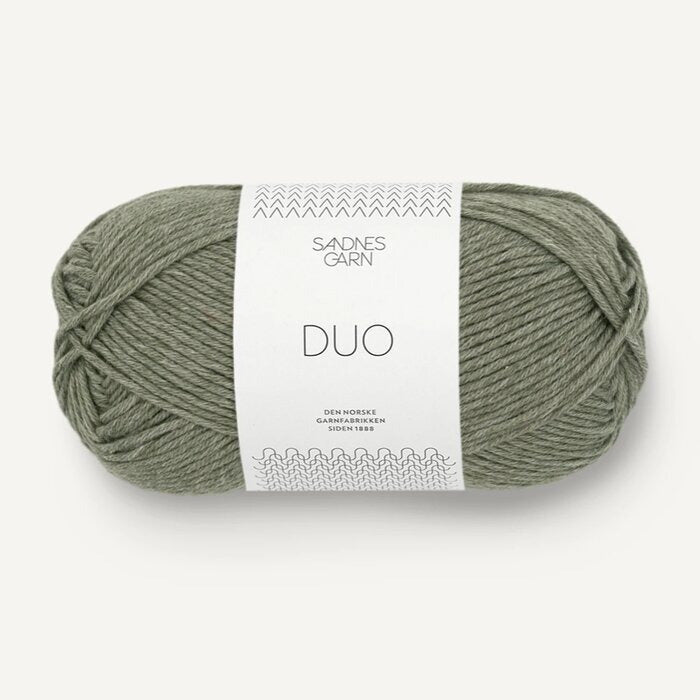 9551 Dusty Moss Green | Duo — STATEMENT JUNKIE YARN CO.