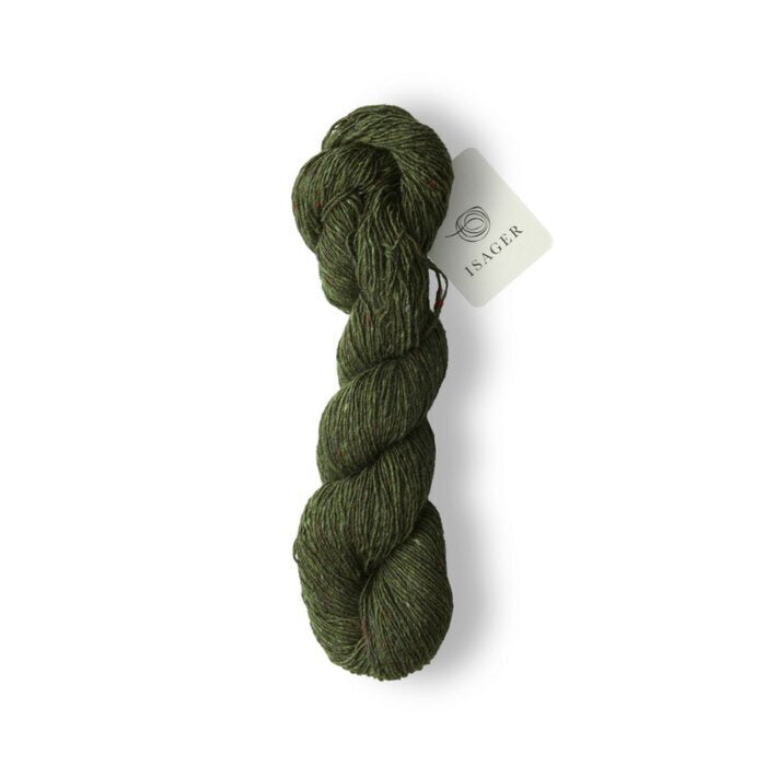 Bottle-Green | Isager Tweed — STATEMENT JUNKIE YARN CO.