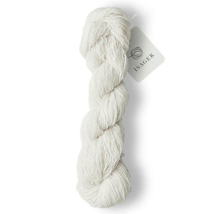 Raw-White | Isager Tweed — STATEMENT JUNKIE YARN CO.