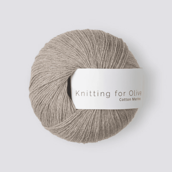 Oatmeal | Knitting For Olive Cotton Merino — STATEMENT JUNKIE YARN CO.