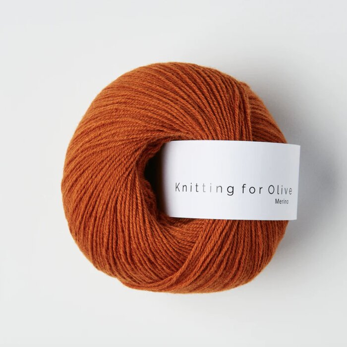 Burnt Orange | Knitting For Olive Merino — STATEMENT JUNKIE YARN CO.