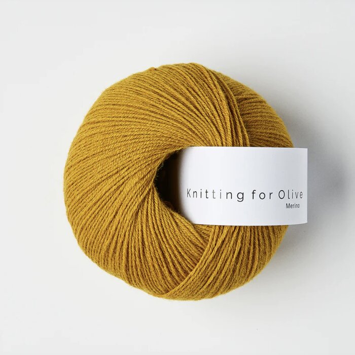 Mustard | Knitting For Olive Merino — STATEMENT JUNKIE YARN CO.