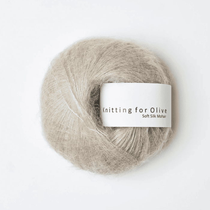 Oatmeal | Knitting for Olive Soft Silk Mohair — STATEMENT JUNKIE YARN CO.