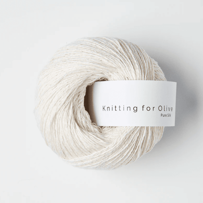Cream | Knitting for Olive Pure Silk — STATEMENT JUNKIE YARN CO.