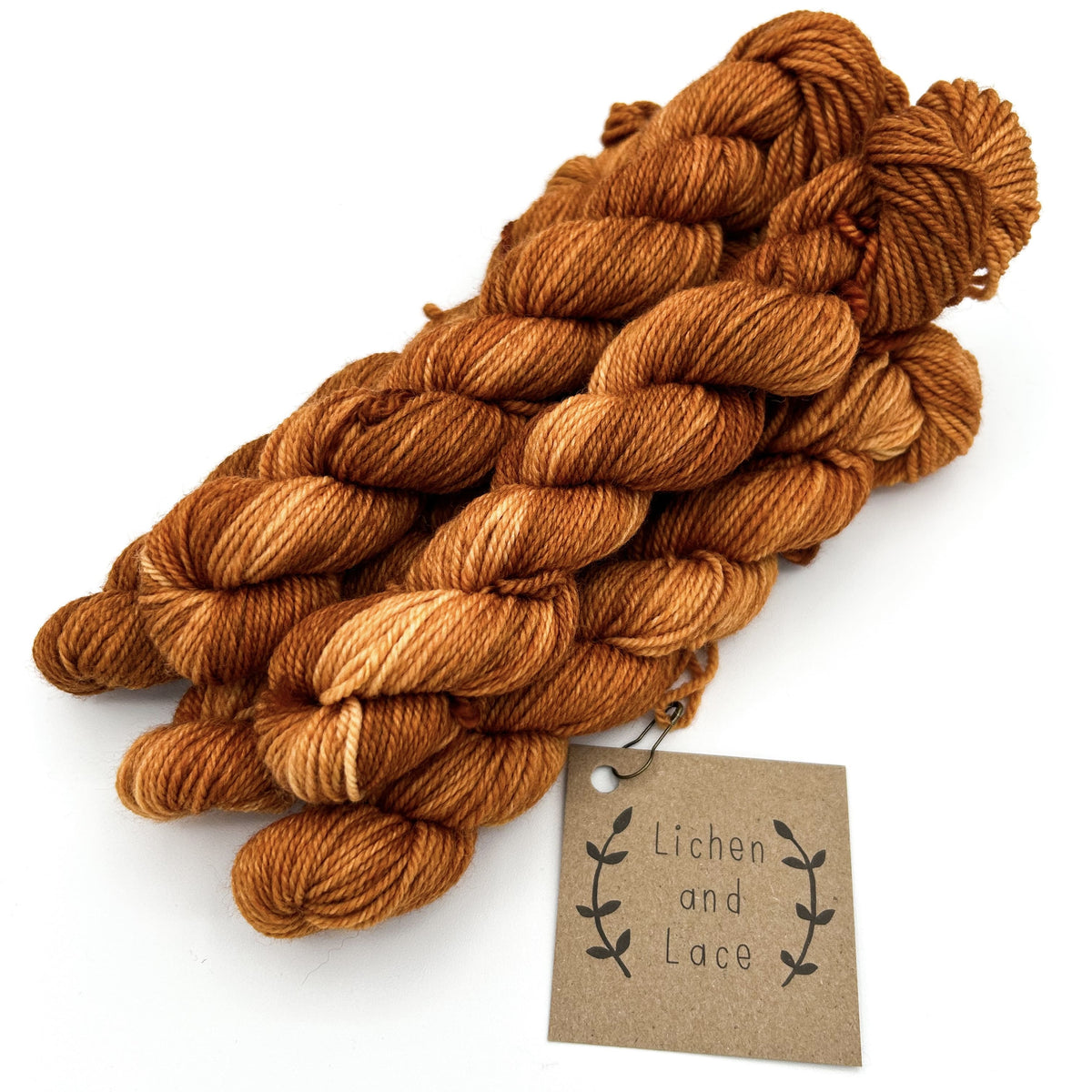 Ginger Snap | 80/20 Sock Mini — STATEMENT JUNKIE YARN CO.