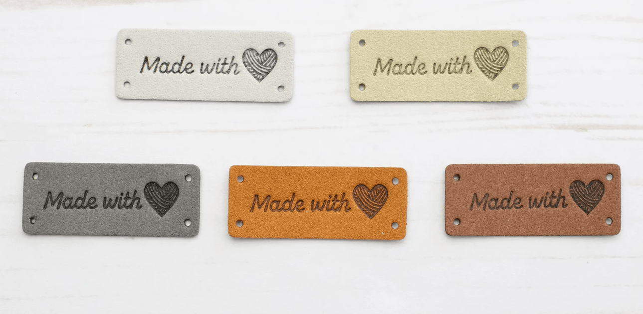 Made with Love Horizontal Tags Neutrals | Fox and Pine — STATEMENT ...
