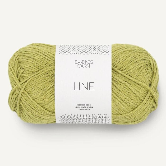 9825 Sunny lime | Sandnes Garn Line — STATEMENT JUNKIE YARN CO.