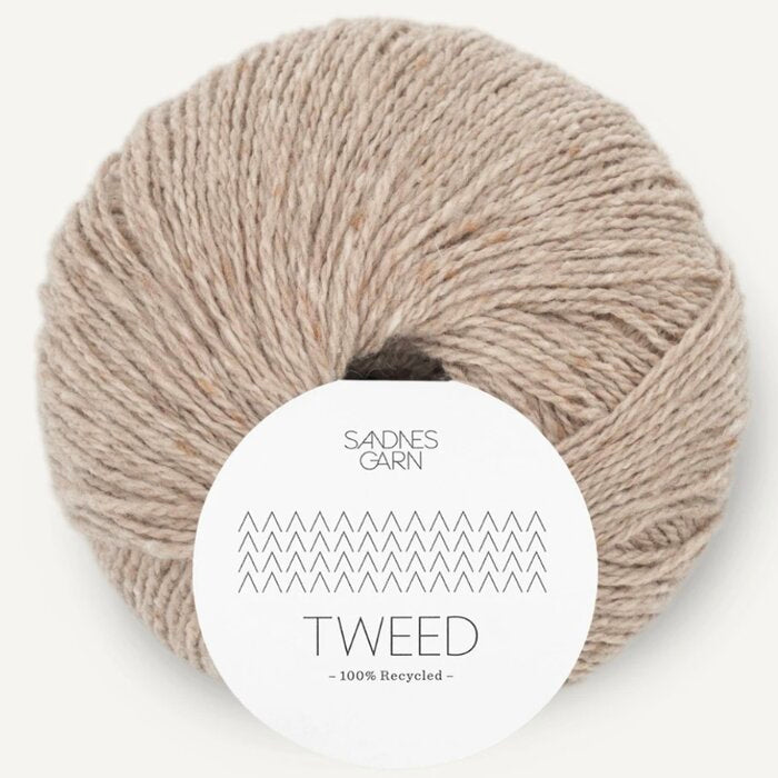 2585 Beige Tweed | Tweed — STATEMENT JUNKIE YARN CO.