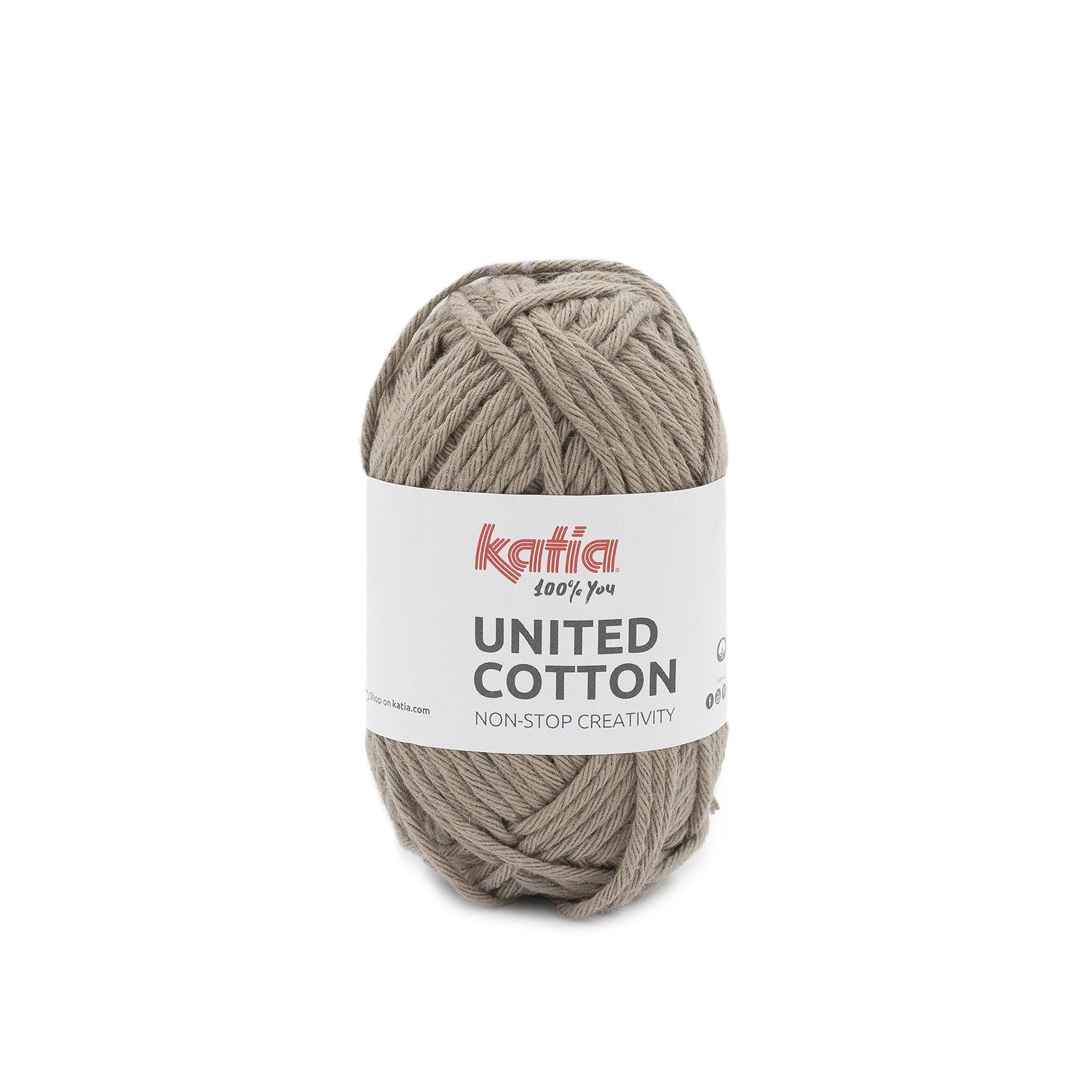 Pale Brown 11 | Katia United Cotton – STATEMENT JUNKIE YARN CO.