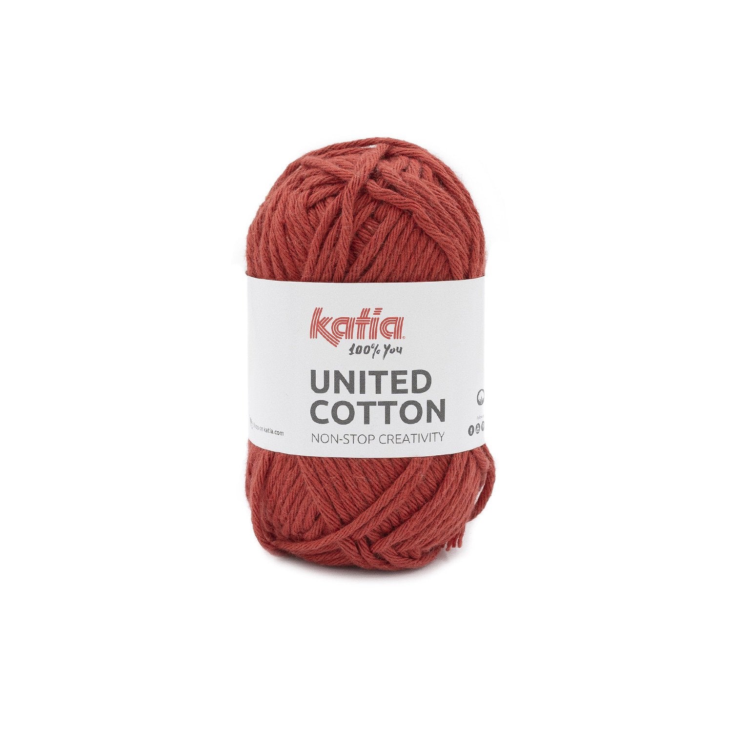 Red 04 | Katia United Cotton – STATEMENT JUNKIE YARN CO.