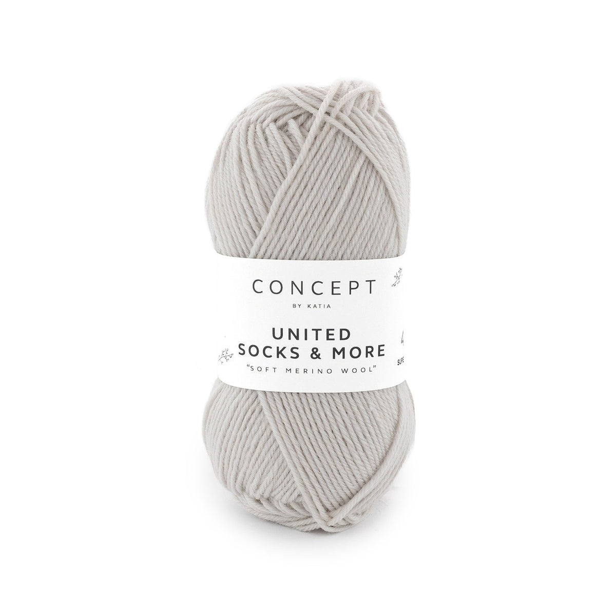 200 Light Grey | United Sock — STATEMENT JUNKIE YARN CO.