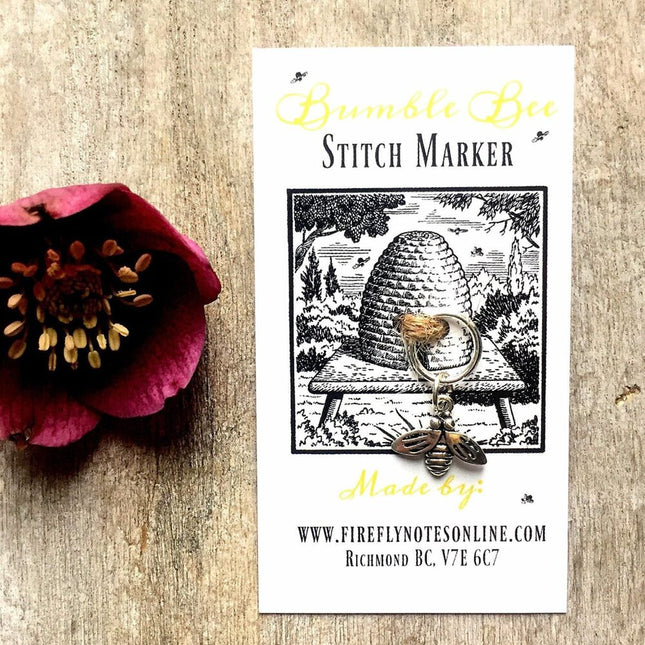 Firefly Notes Stitch Marker – STATEMENT JUNKIE YARN CO.